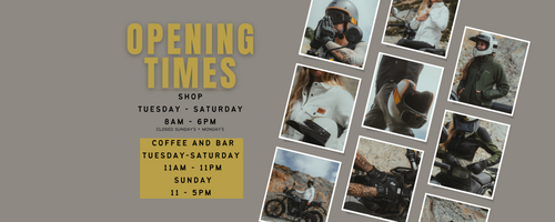 Project Eighty Three - Moto Gear, Coffee and Beer