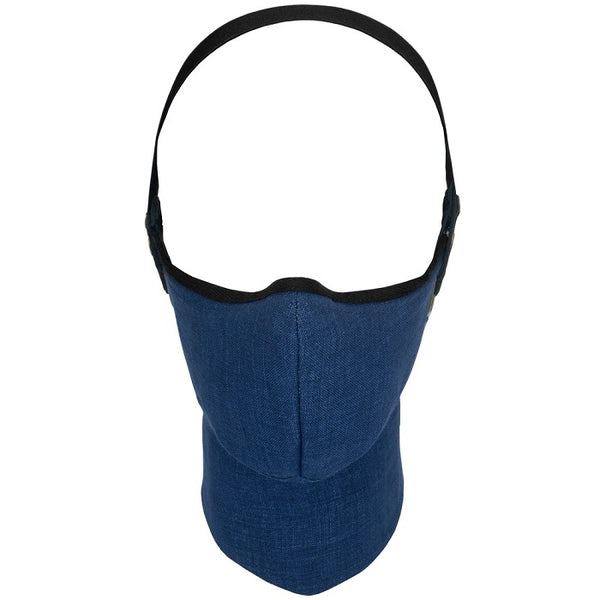Rare Bird London Black Linen Pollution Mask