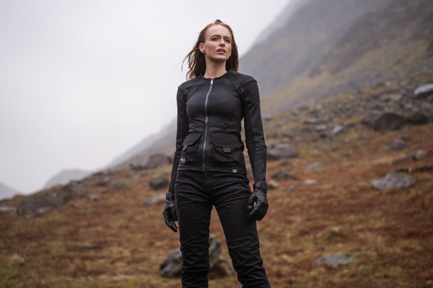 Knox Urbane pro Mk3 womens Armoured Shirt Black